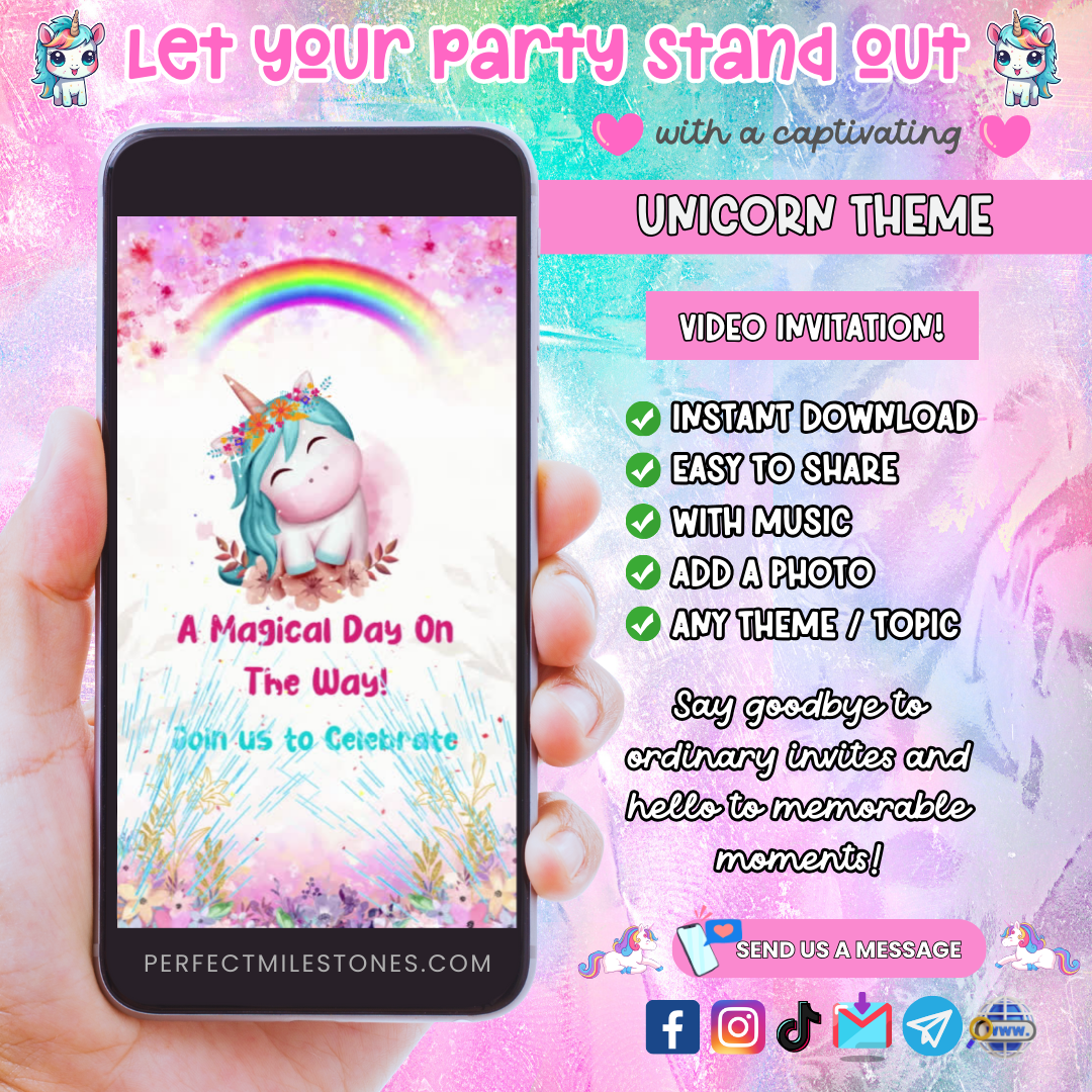 Unicorn Themes Archives - Perfect Milestones